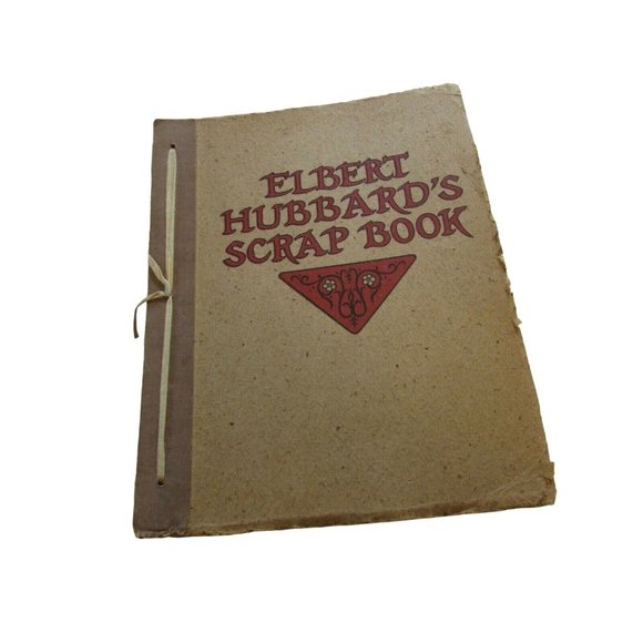 Other | 1927 The Note Book Of Elbert Hubbard Roycrofters 3473 Vintage ...